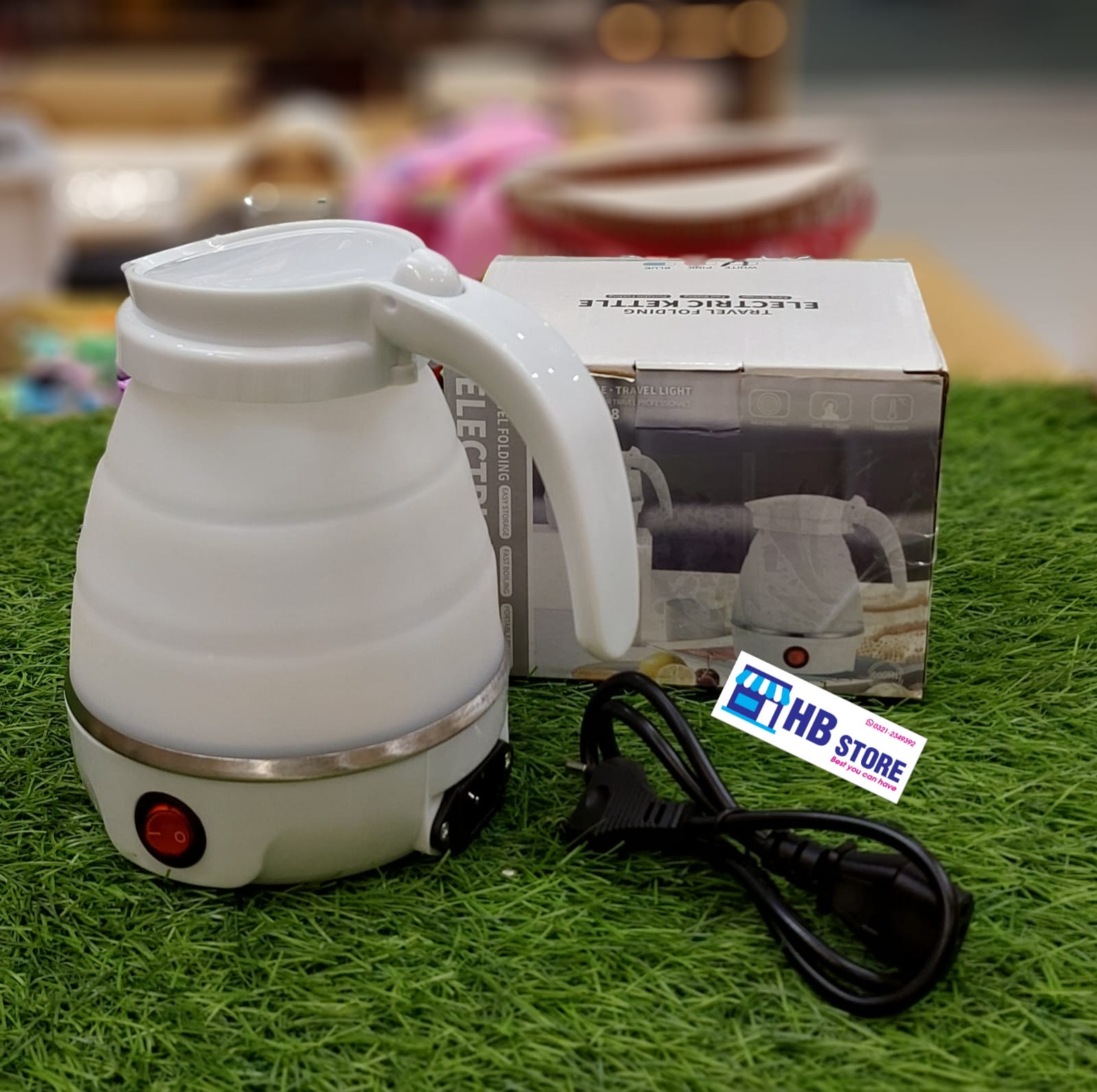 Foldable Electric Travel Kettle – HBStore